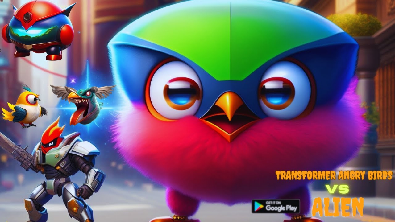 Robot Angry Birds v Alien fight - Android Gameplay - YouTube