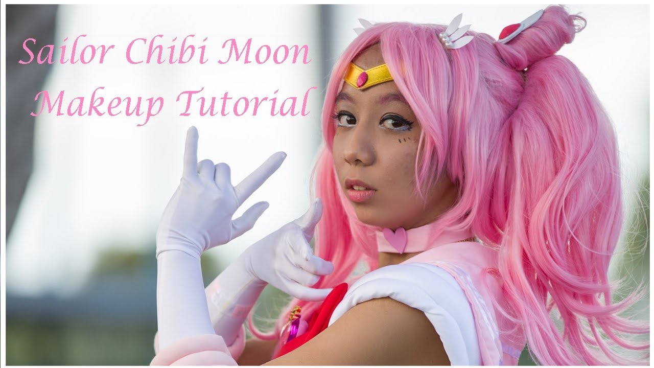 Sailor Chibi moon Makeup tutorial! - YouTube