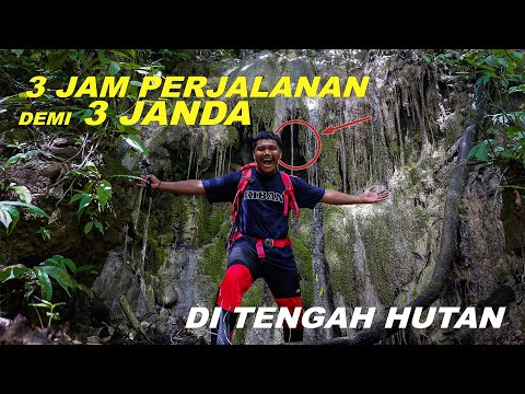 24# 3 JAM PERJALANAN MELEWATI 29 SUNGAI DEMI JANDA HUTAN DAN MENEMUKAN GUA AIR