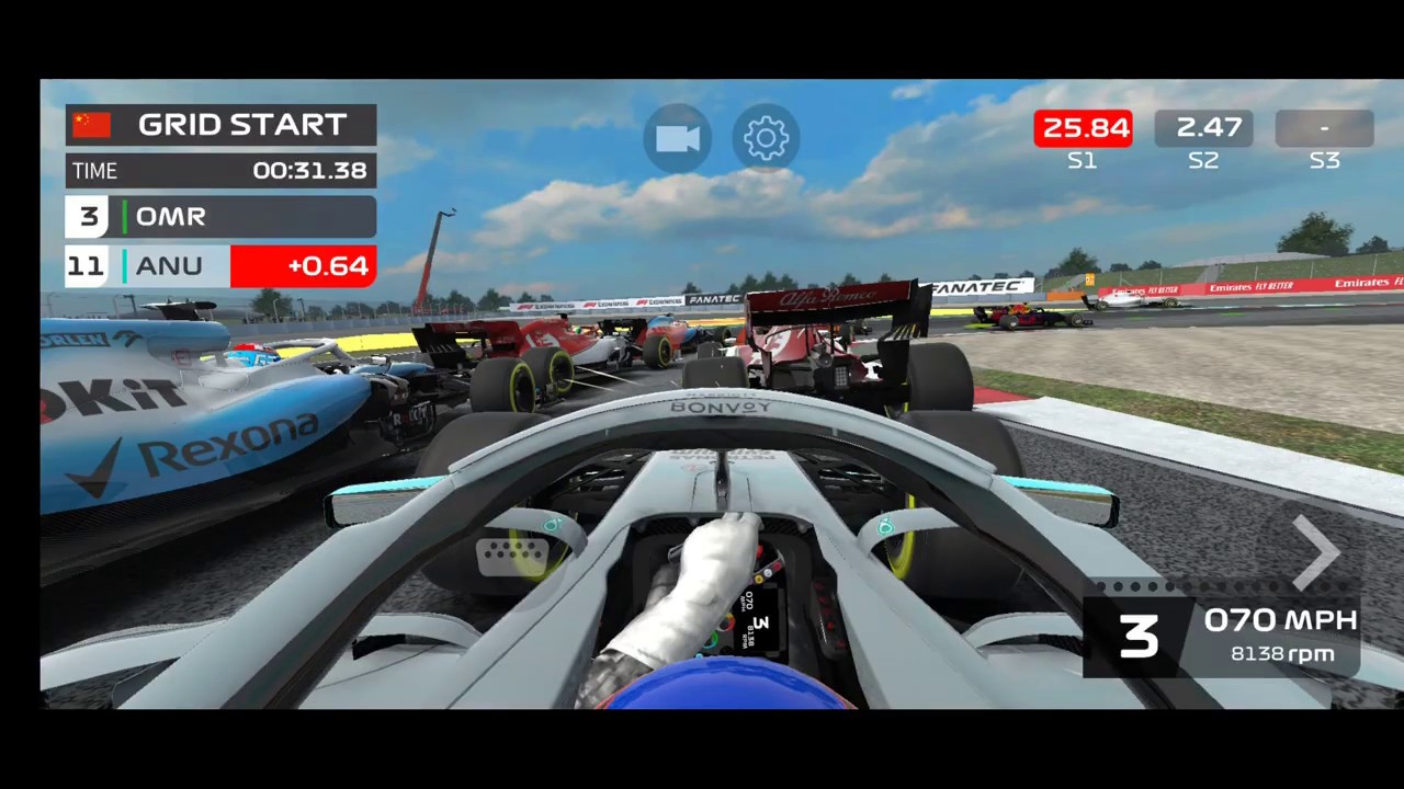 F1 mobile racing gameplay android part 1 - YouTube