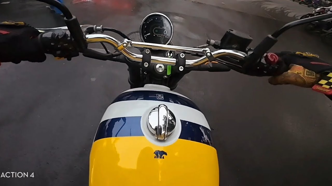 Test Ride on the all new RE Bear 650 #royalenfield - YouTube