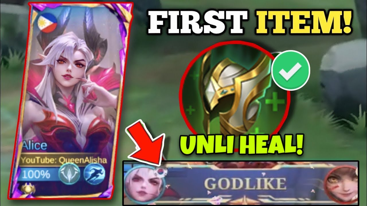 BUY FIRST GUARDIAN HELMET TO BOOST HEAL IN EARLY GAME! | EXP ALICE ...