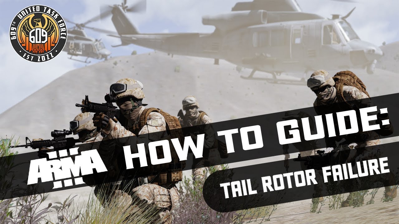 How To Guide: Fly and Land Without a Tail Rotor in Arma 3 - YouTube
