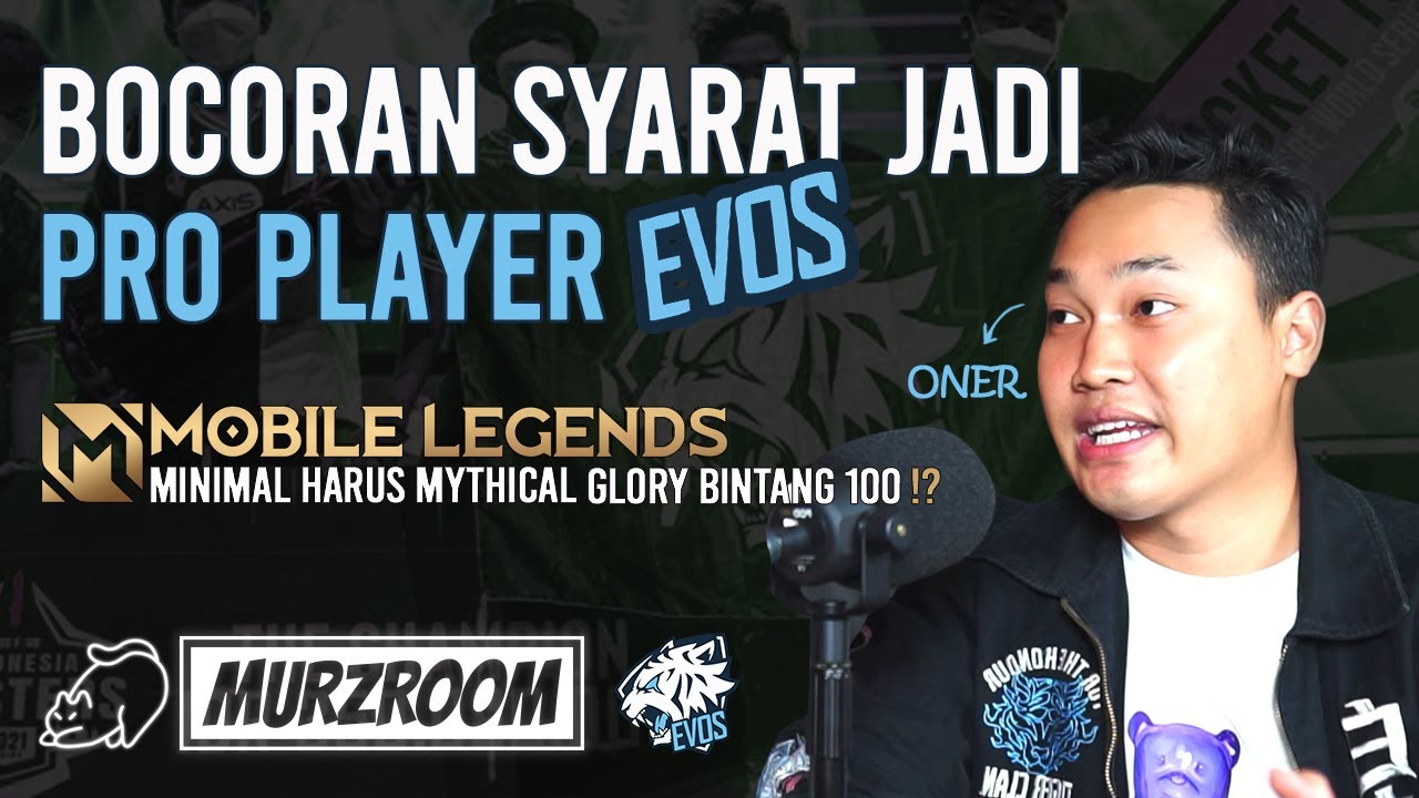 Misteri: GAJI CUMA 5 JT Pro Player EVOS Esports dari Mobile Legends ...