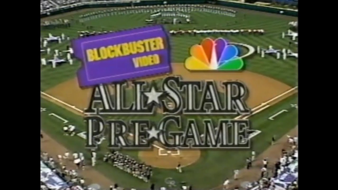 1998 MLB All-Star Game: Blockbuster Video All-Star Pregame Show Opening ...