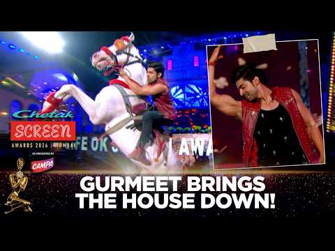 When Gurmeet Choudhary's High-Octane Act Won The Crowd | Screen | #ChetakScreenAwards
