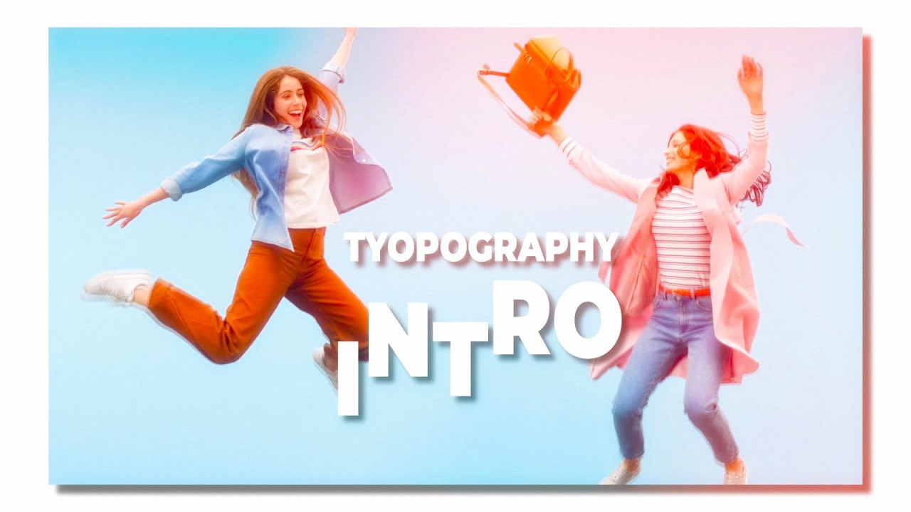 Stomp Typography Intro Animation In After Effects | After Effects ...