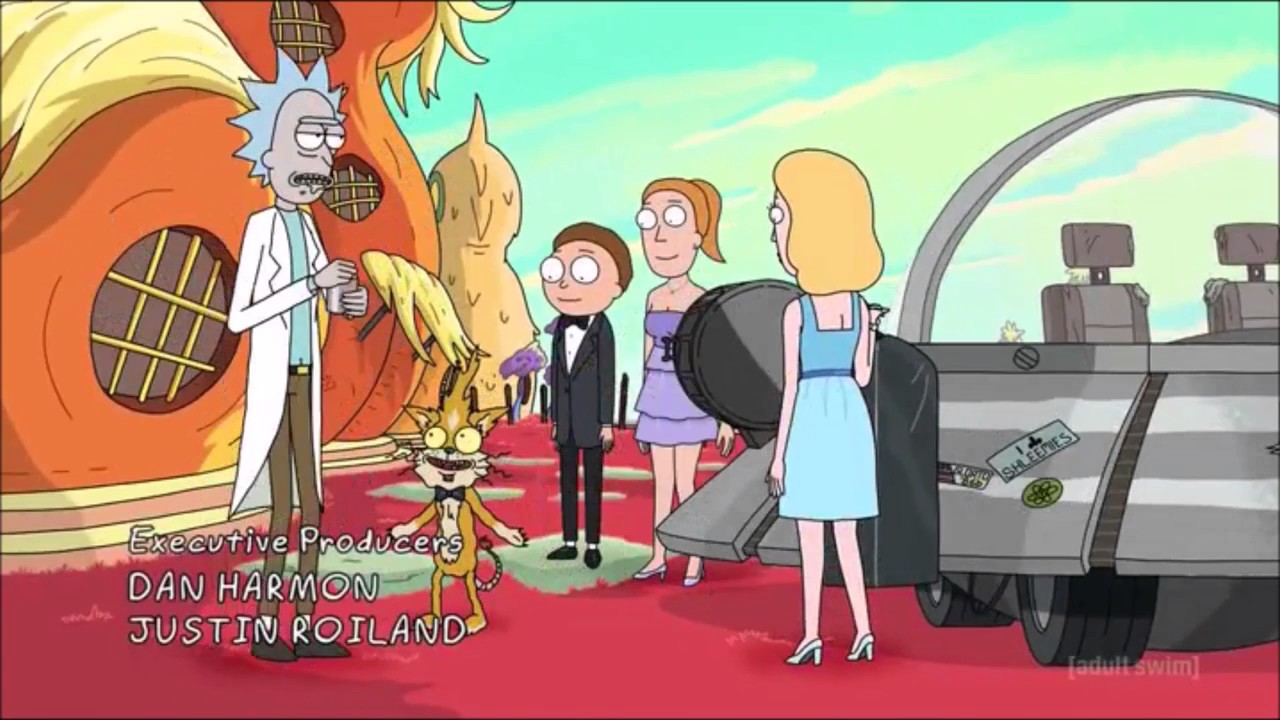 Rick and Morty Squanchy all scenes - YouTube