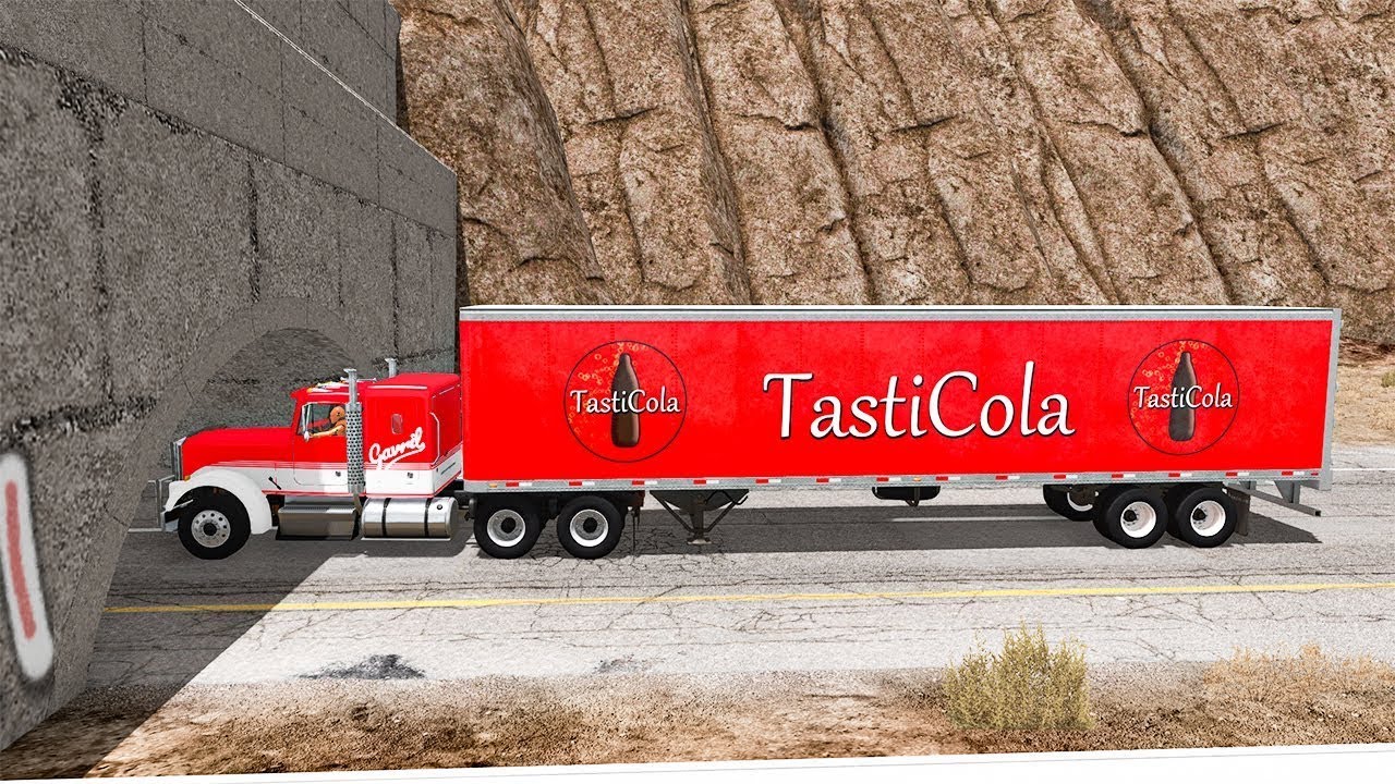 BeamNG.drive | Another Scenario, Tasti-Cola Delivery - YouTube