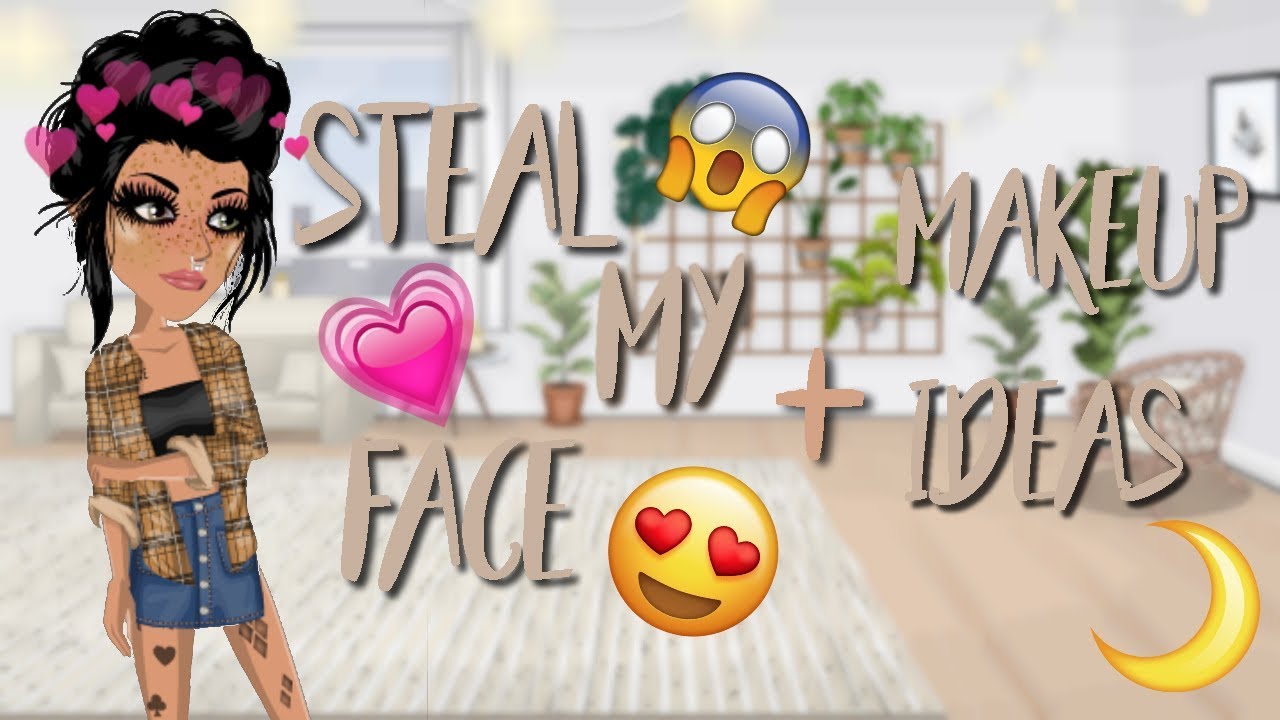 STEAL MY FACE! + MAKEUP IDEAS ~ kaycee plays msp - YouTube