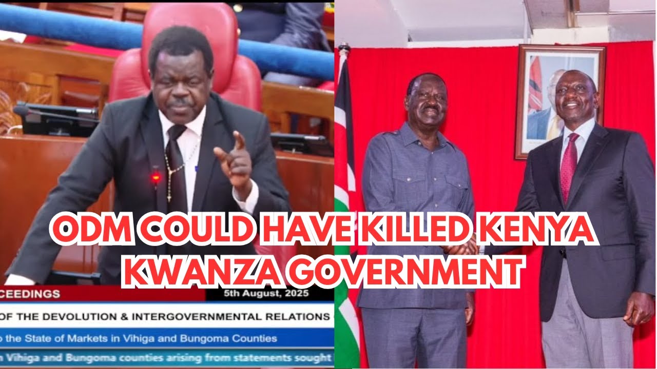 ''ODM MADE A BIG MISTAKE BY JOINING THE GOVERNMENT,'' SENATOR OKIYAH ...