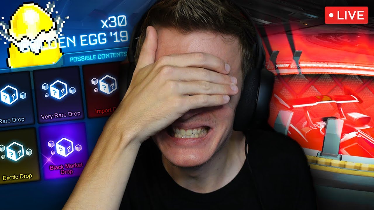 OPENING GOLDEN EGG '19 CRATES *LIVE* ON TWITCH! | Rocket League Season ...