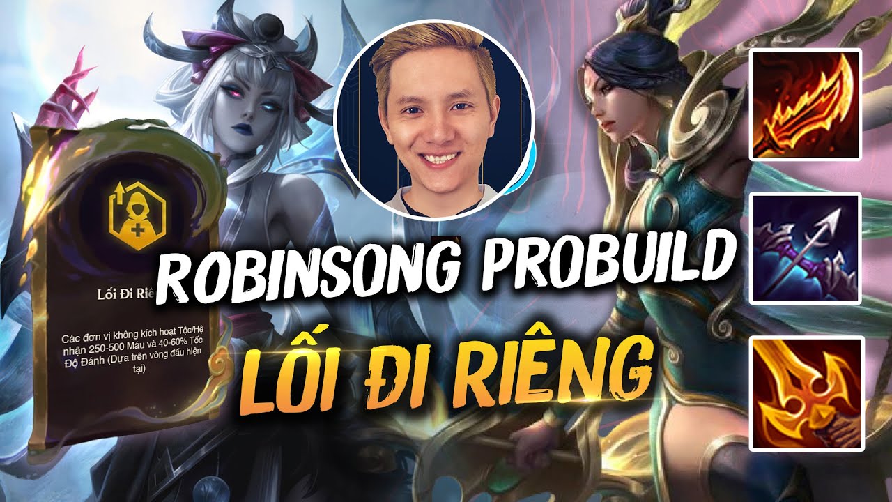 ROBINSONG PHÔ DIỄN GIÁO ÁN LỐI ĐI RIÊNG VỚI FULL TƯỚNG 4 VÀNG CÙNG BỘ ...