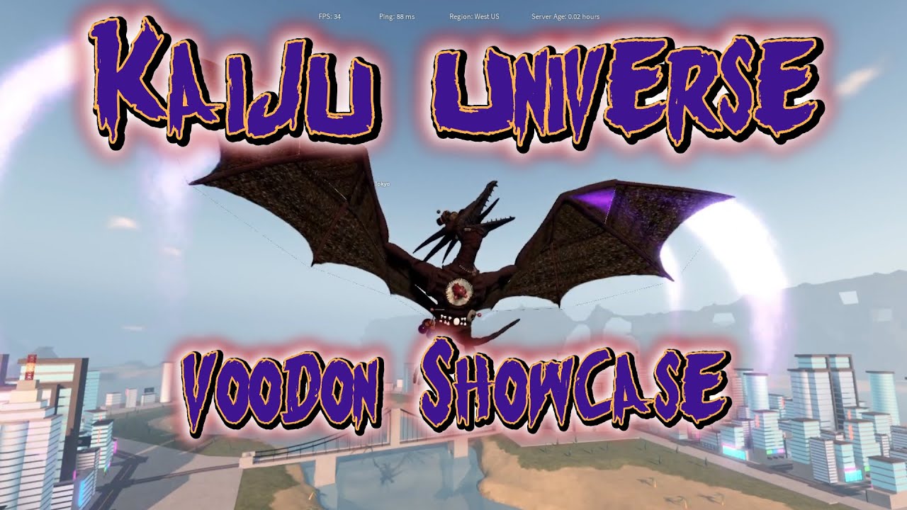 Kaiju Voodoo - Roblox Kaiju Universe (Voodon Showcase) - YouTube