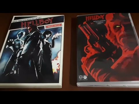 HELLBOY FİLM DVD KUTU AÇILIMI