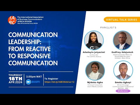 Communication Leadership: From Reactive To Responsive Communication ...