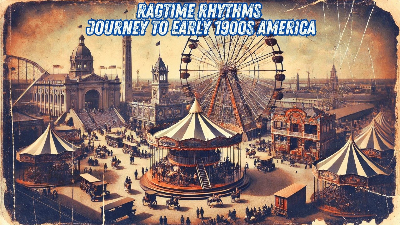Ragtime Rhythms: Journey to Early 1900s America | Saloon Music - YouTube