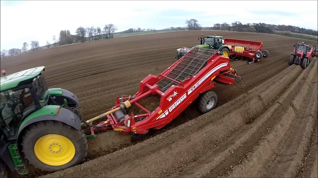 Potato Planting 2014 - YouTube