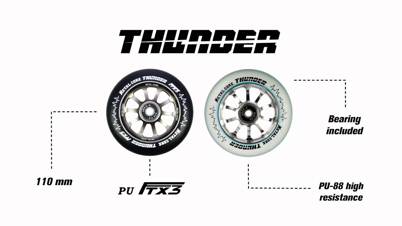Thunder wheels features - YouTube