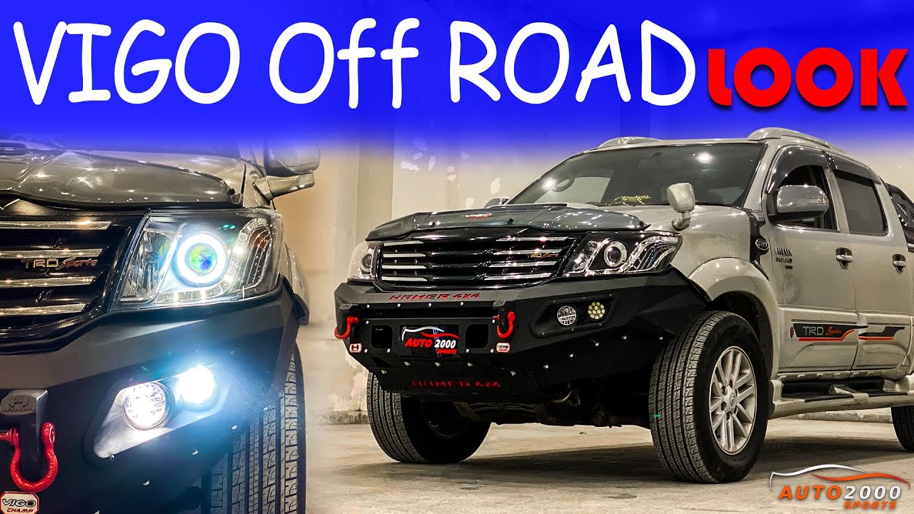 Vigo Off Road Champ Look |Accessories | Modification | Body Kit | Model ...