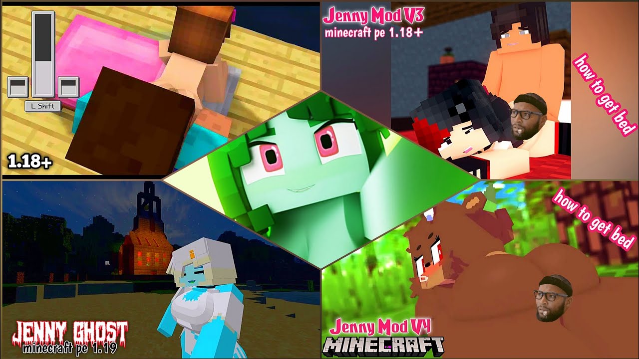 Jenny Mod Compilation V1-V5 - YouTube