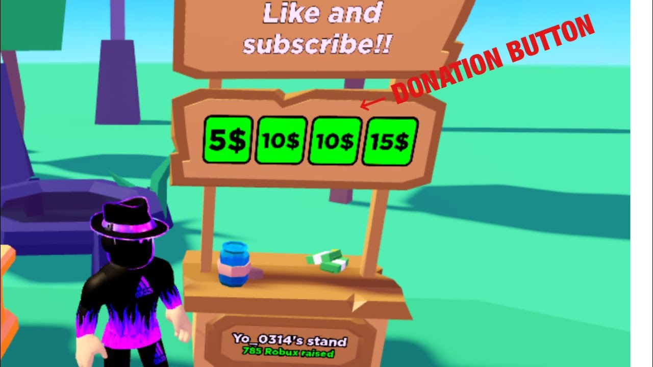 Gaming Donate Buttons