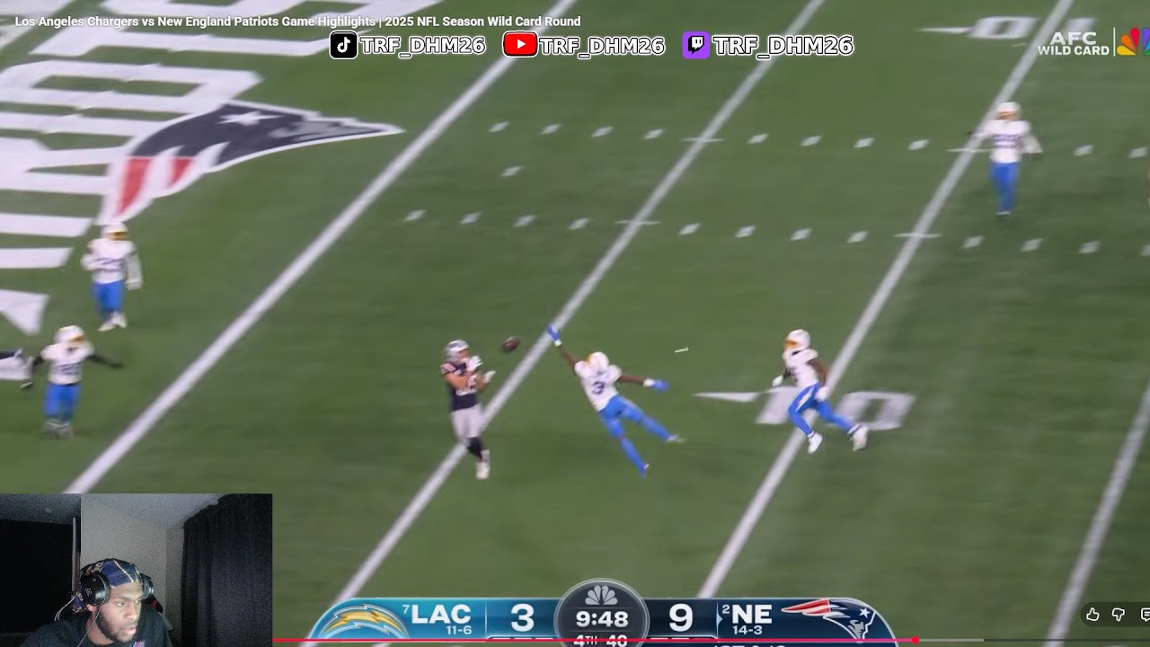 TRF DHM react to Chargers vs Patriots Game Highlights | 2025 NFL Season ...