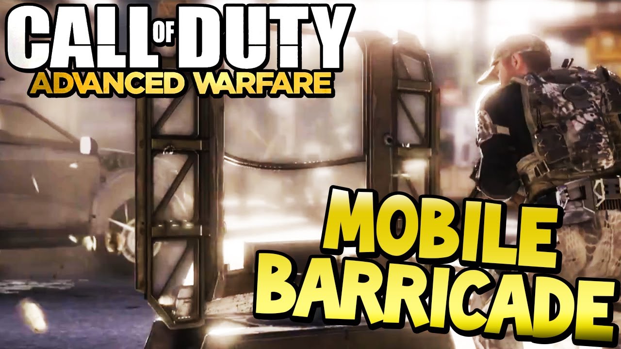 Call of Duty: Advanced Warfare "MOBILE BARRICADE" The New Riot Shield ...