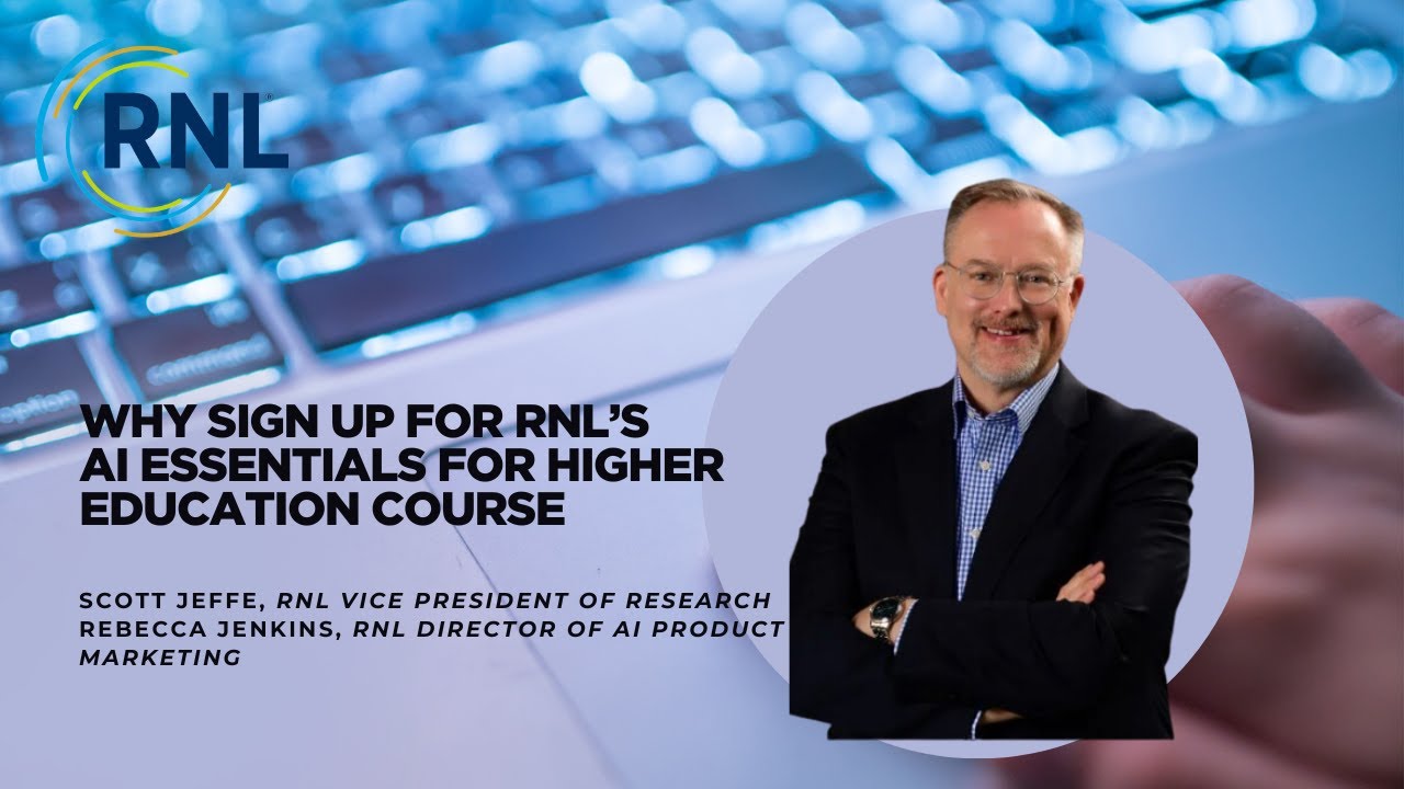 Intro of RNL's AI Essentials Course - YouTube