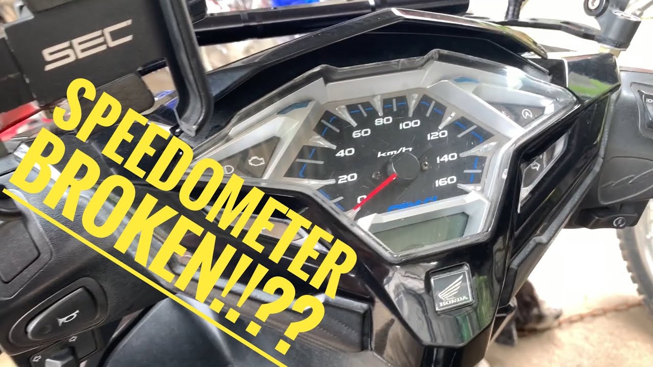 Honda Click 125i V1 | Speedometer Broken? 🤔🤔🤔, DIY search for possible ...