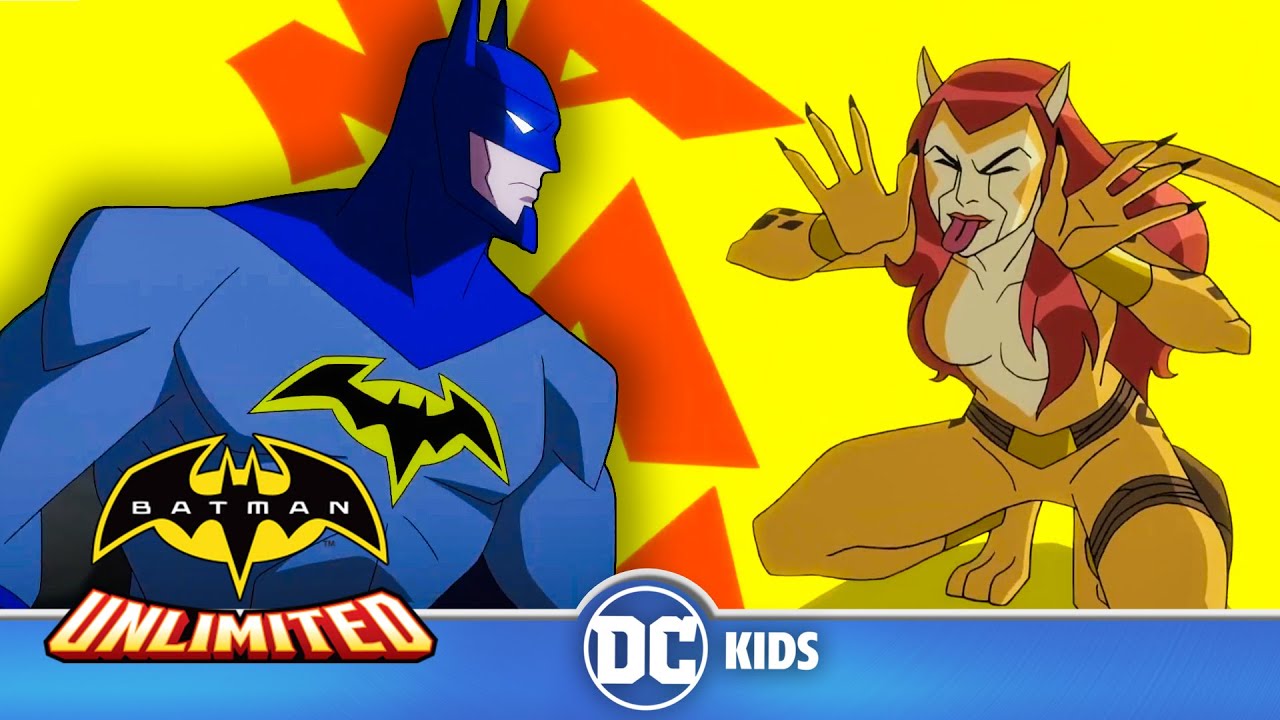 Batman, Flash Vs. Cheetah I Batman Unlimited Português | @DCKidsBrasil ...