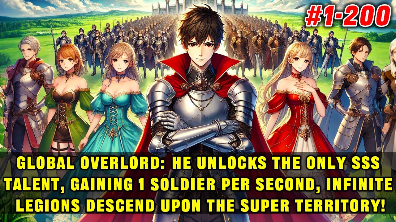 🔥Global Overlord: He Gains 1 Soldier Per Second, Infinite Legion ...