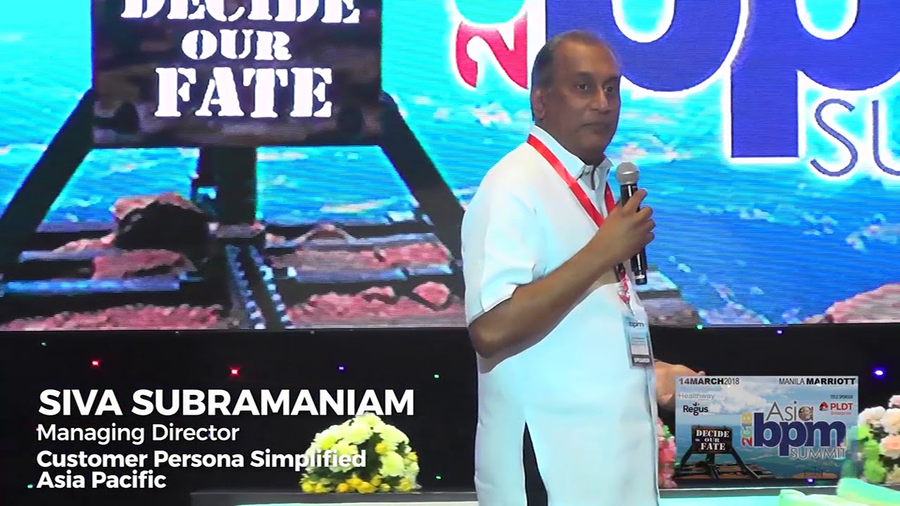 Siva Subramaniam - ASIA BPM SUMMIT: - YouTube