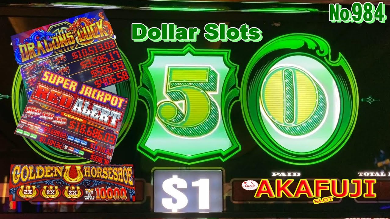 Dragons Luck Slot & Golden Horseshoe Slot, Red Alert Slot & Cash ...