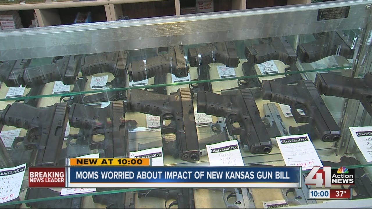 Kansas Senate considers gun law, would essentially eliminate need for ...