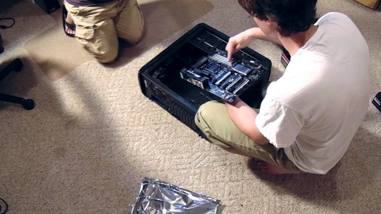 Computer Build 2016 - Hardware Installation - YouTube