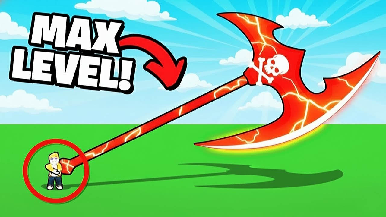 MAX LEVEL PICKAXE in Roblox Pickaxe Simulator! - YouTube