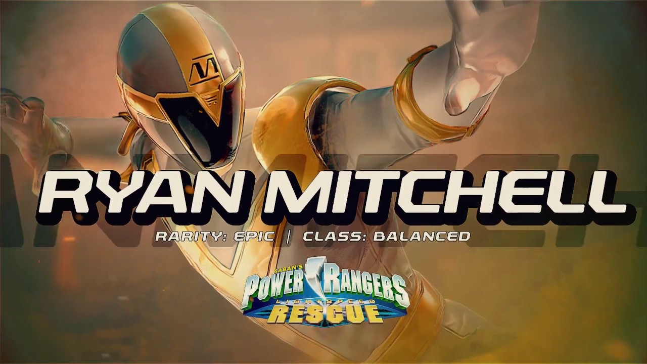 Power Rangers: Legacy Wars (Lightspeed Rescue) Ryan Mitchell (Moveset ...