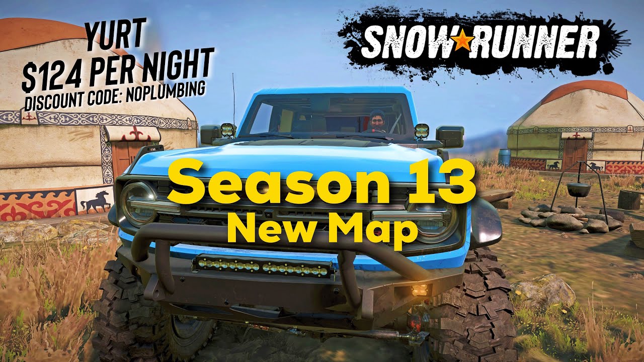 SnowRunner Season 13 First Ride - YouTube