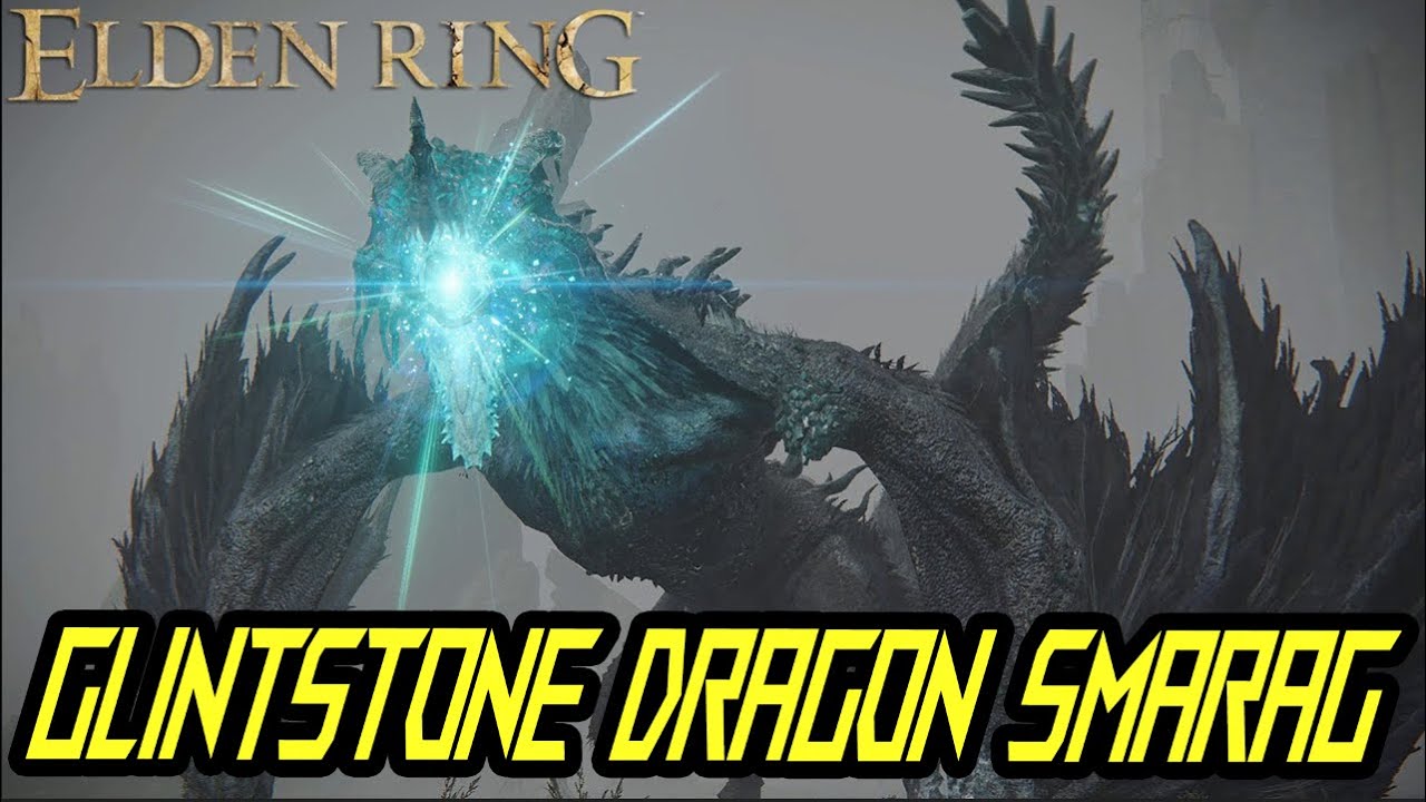 Elden Ring - Defeating Glintstone Dragon Smarag - YouTube