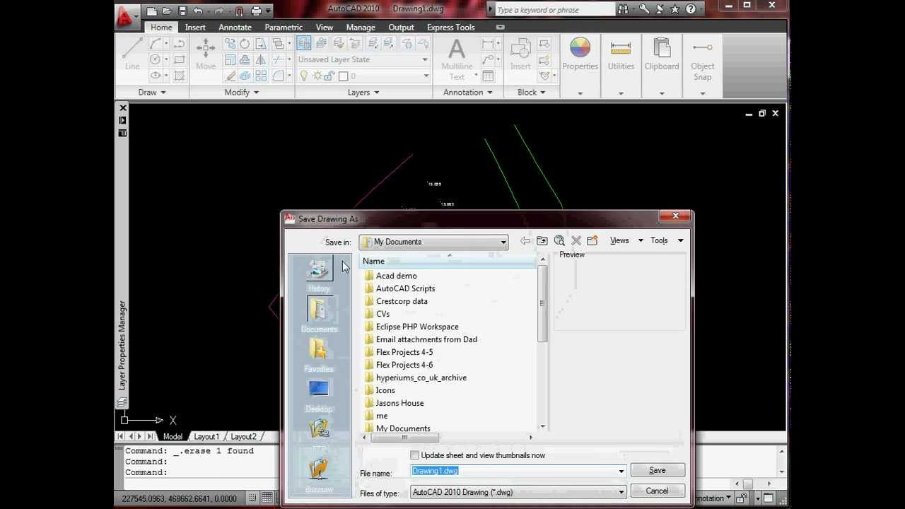 autocad tutorial 6 - DTM 1 - YouTube