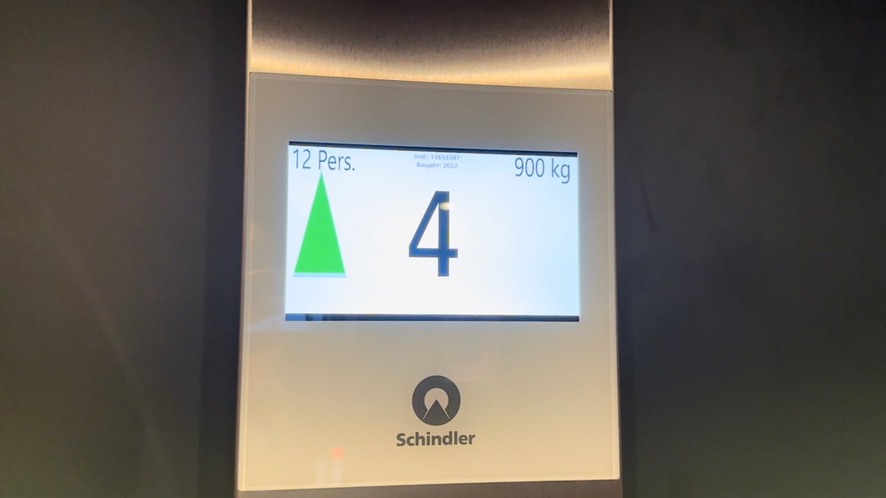 Brand new 2022 Schindler Custom Elevator at Hotel****Novotel, Münster, Germany - YouTube