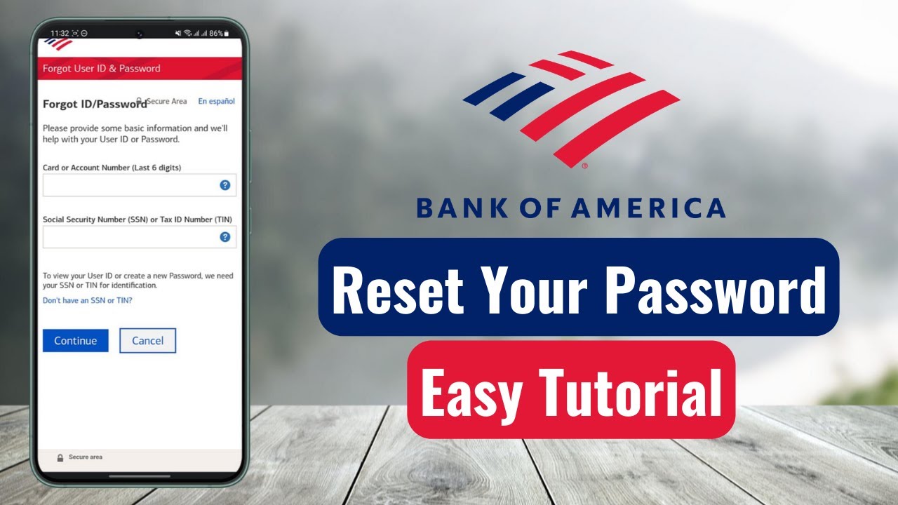How to Reset Password Bank of America? [EASY GUIDE] - YouTube