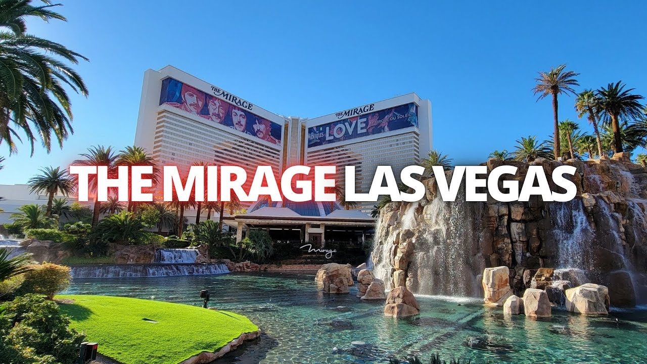 Exploring The Mirage in Las Vegas, Nevada USA Walking Tour #themirage # ...