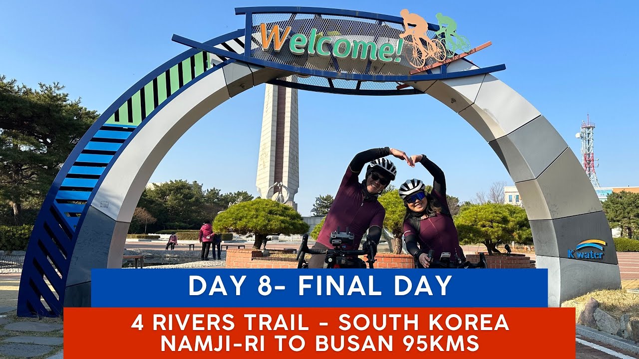 Day 8 and Final Day - 4 Rivers Trail, Seoul to Busan 633kms 8 days ...