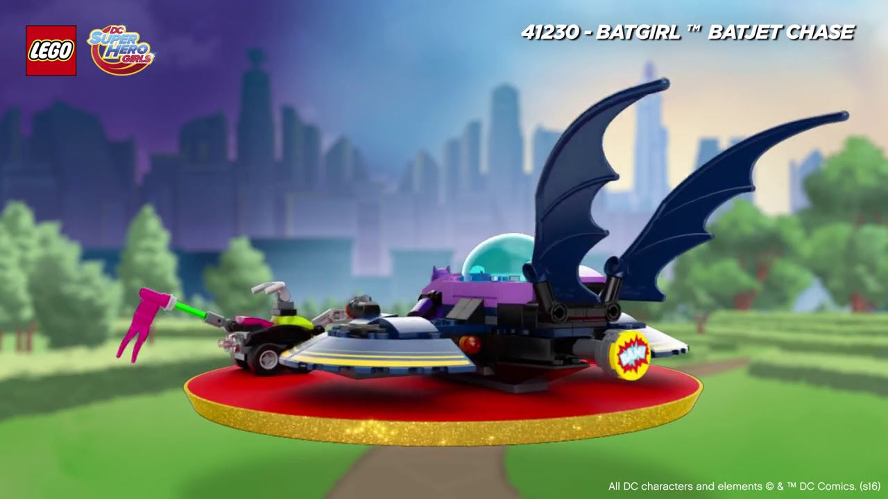 LEGO 41230 Batgirl Batjet Chase - LEGO DC Super Hero Girls - YouTube