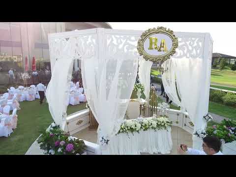 Azərbaycanda  möhtəşəm toy dekoru ./004*/