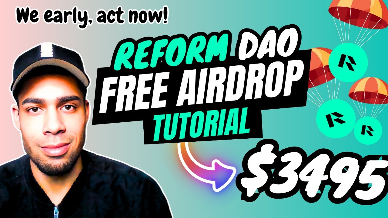 FREE airdrop | Reform DAO | Testnet tutorial | VERY EARLY! #airdrops ...