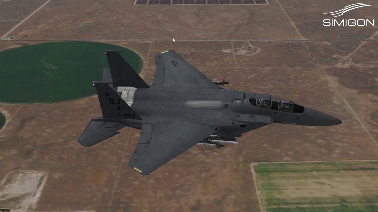 F-15E XR Flight Simulator - YouTube