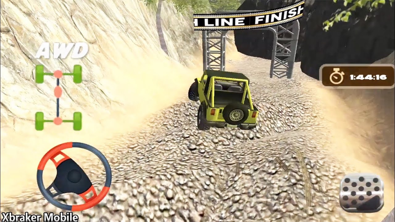 Offroad Cruiser Tough Driving 4x4 Simulation Game - Android GamePlay 3D ...
